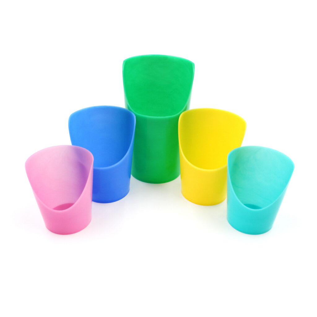 Flexi Cut-Out Cups | The Feeding Corner